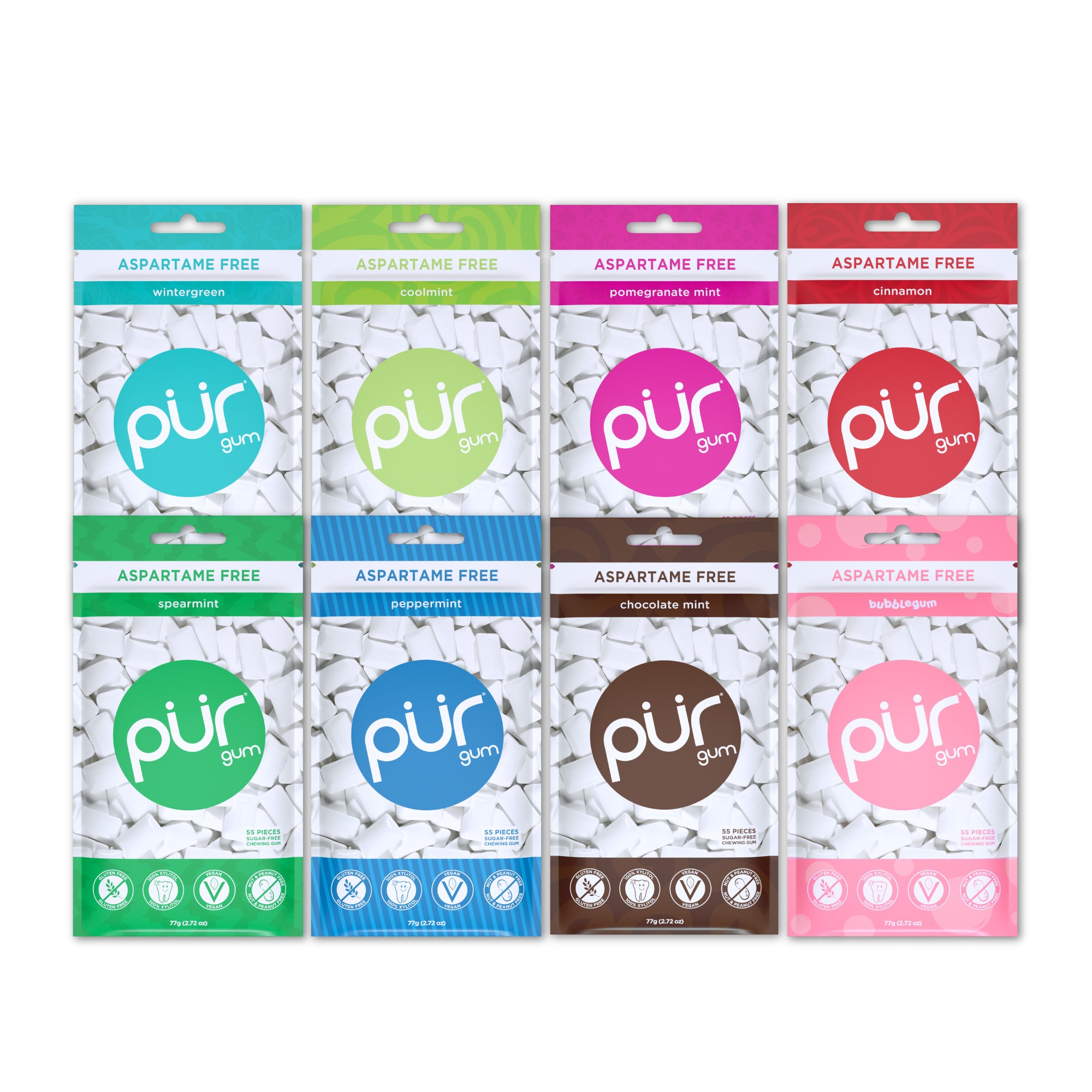Best Sellers Variety Pack Of Gum The PUR Company Best Sellers Variety Pack Of Gum The PUR Company