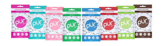 PUR Bubblegum Gum, 55pc Bag – The PUR Company